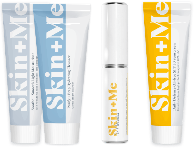 Skin + Me - Personalised skin treatment to treat acne and skin-ageing.