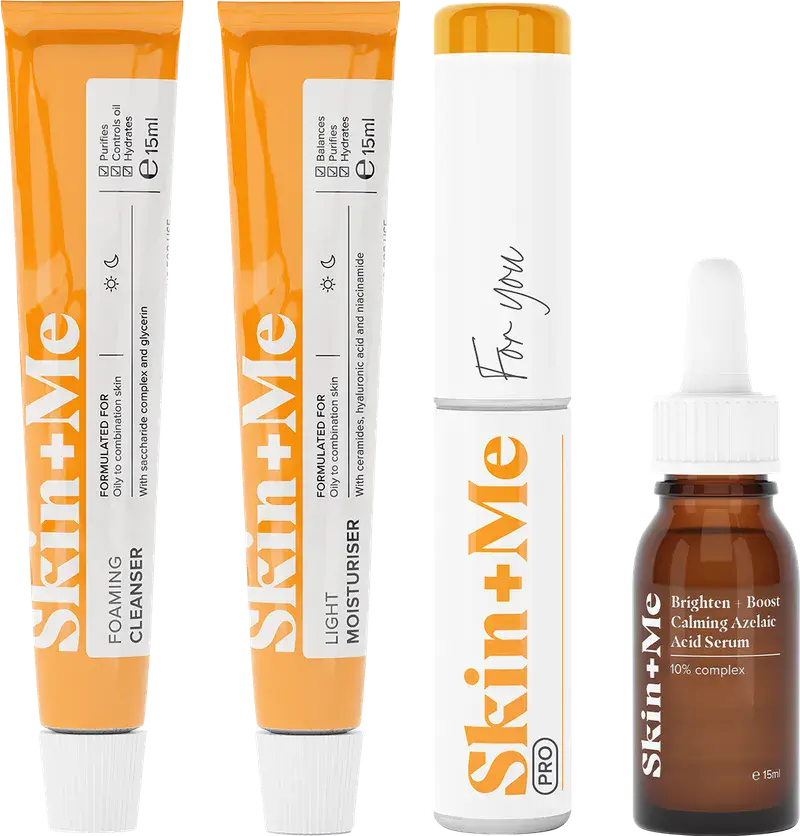 Skin + Me - Personalised skin treatment to treat acne and skin-ageing.